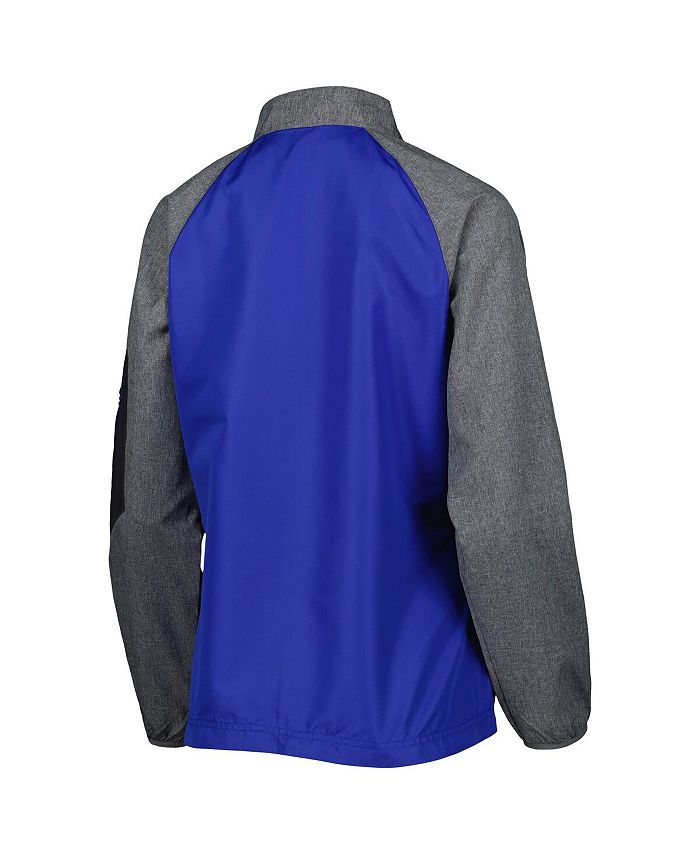 Dunbrooke Women's Royal, Gray Buffalo Bills Hurricane Raglan Full-Zip ...