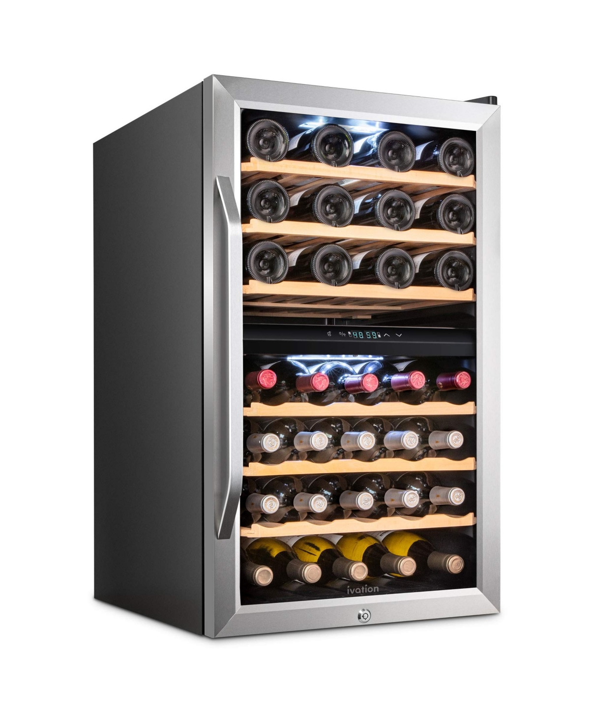 Click here for Ivation Freestanding Wine Refrigerator  43 Bottle... prices