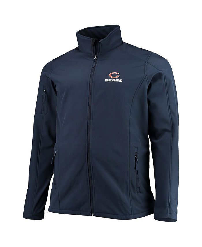 Dunbrooke Men's Navy Chicago Bears Big and Tall Sonoma Softshell Full ...