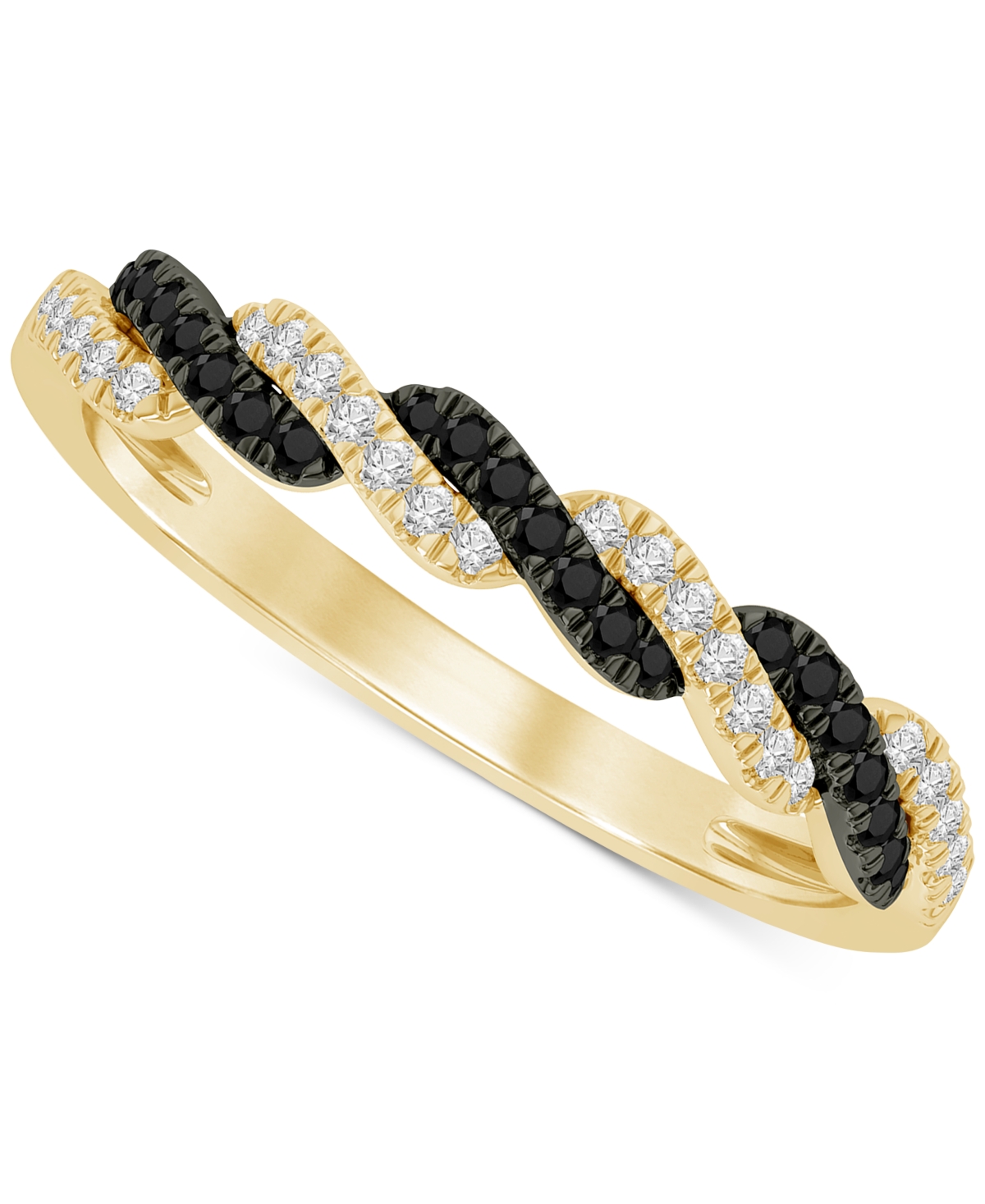 Click here for Black Diamond (1/10 ct. t.w.) & White Diamond (1/1... prices