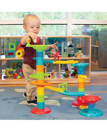 Edushape Bounce-A-Ball Racetrack - 30 Piece Set - Macy's