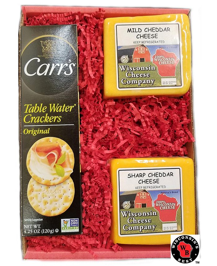 Wisconsin Cheese Company "Wisconsin Classic Cheddar Cheese & Cracker ...