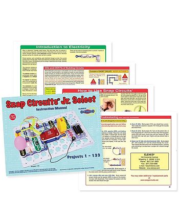 Snap Circuits Jr. Select - Electronic Project Set - Macy's