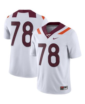 Nike Men's #78 White Virginia Tech Hokies Game Player Jersey - Macy's