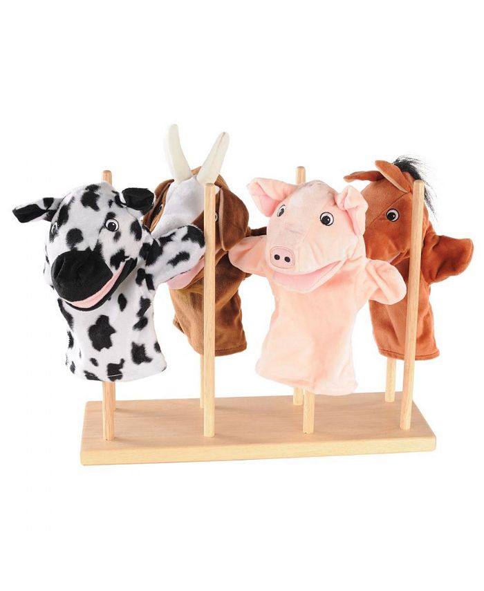 Guidecraft Wooden Puppet Stand - Macy's