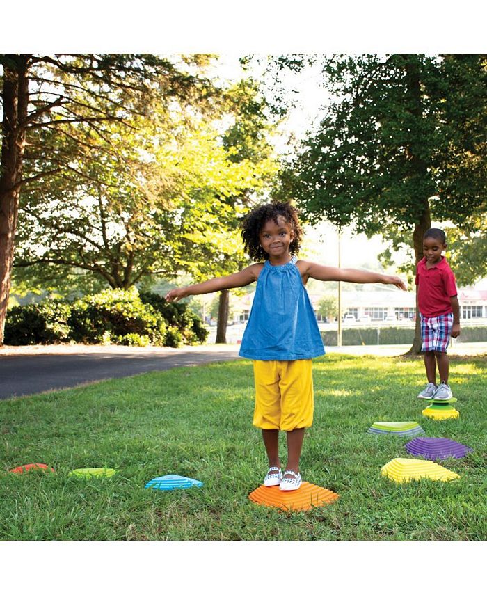 Gonge - Toys Gonge Indoor and Outdoor Balancing Riverstones - Set of 6 ...