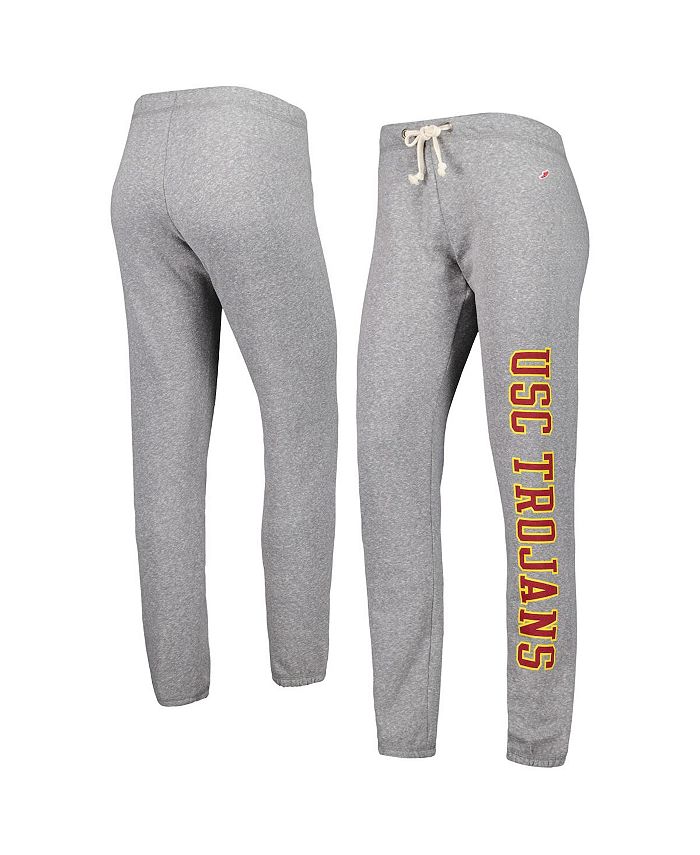 League Collegiate Wear Women's Heather Gray Usc Trojans Victory Springs ...