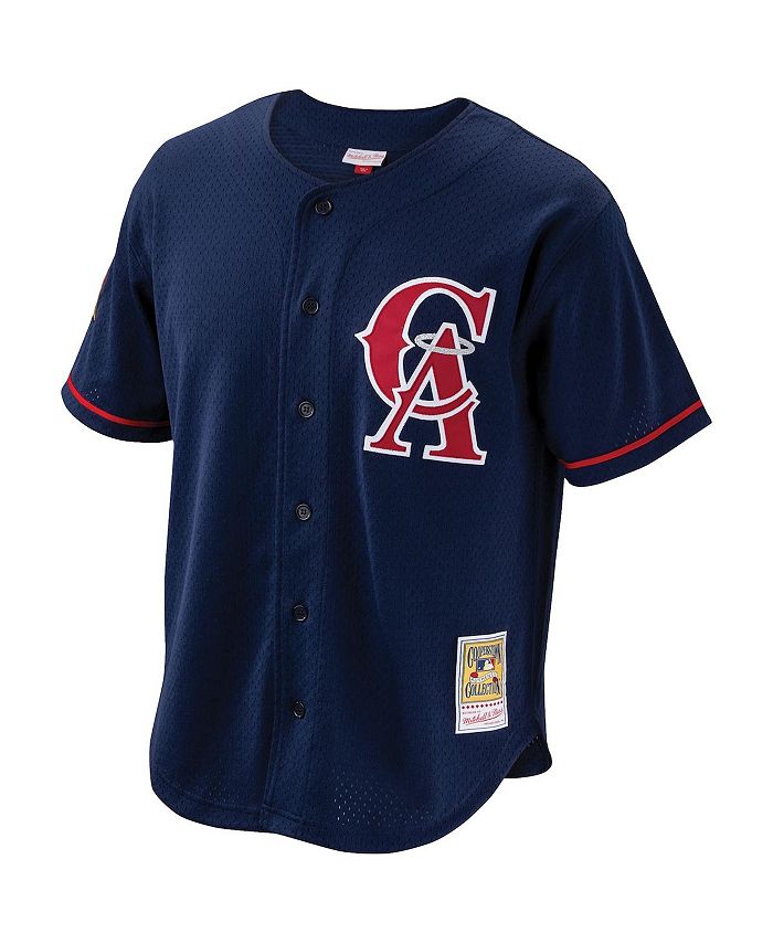 Mitchell & Ness Men's Bo Jackson Navy California Angels Cooperstown ...
