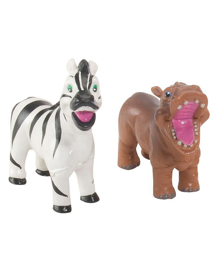 Wild Republic Soft and Squeezable Safari Animal Playset - 6 Piece Set ...