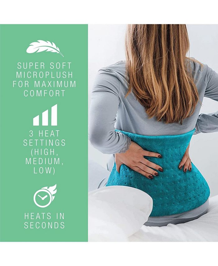 PURSONIC Electric Heating Pad - Macy's