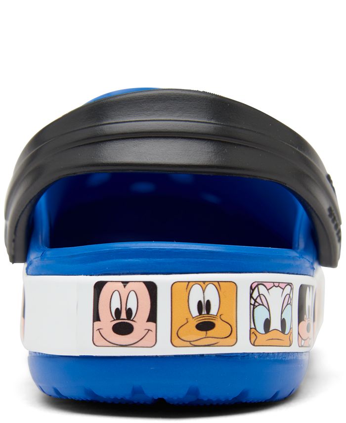 Crocs Toddler Kids Fun Lab Disney Mickey Mouse Band Clogs from Finish ...