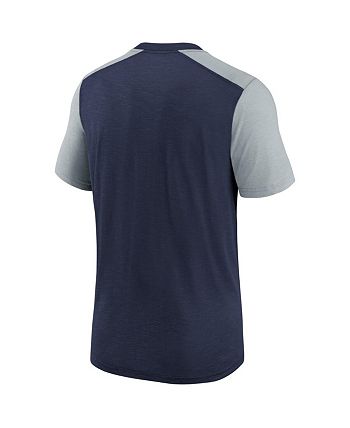 Nike Big Boys Heathered Navy, Heathered Gray Dallas Cowboys Colorblock ...