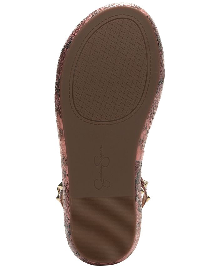 Jessica Simpson Women's Pascha Studded Platform Sandals - Macy's