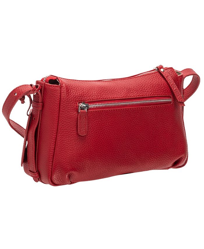 Mancini Women's Pebbled Charlize Crossbody Handbag - Macy's