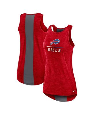 Women's Nike Red Buffalo Bills High Neck Performance Tank Top - Macy's