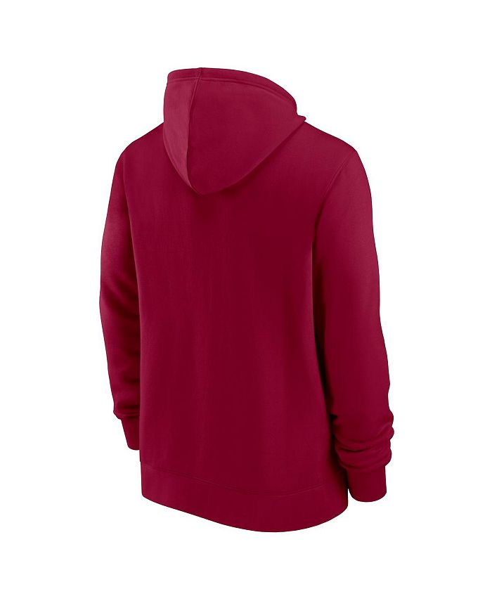 Nike Men's Burgundy Washington Commanders Surrey Full-Zip Hoodie - Macy's