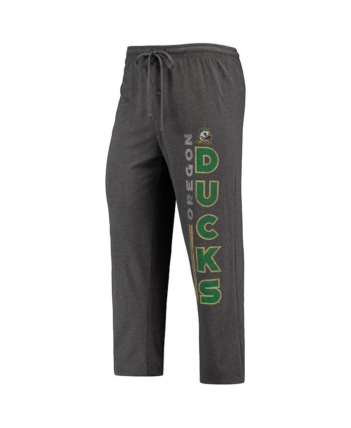 Concepts Sport Men's Heathered Charcoal, Green Oregon Ducks Meter T ...