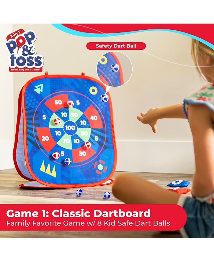 USA Toyz Pop n Toss Bean Bag Toss Game for Kids Toddlers - Macy's