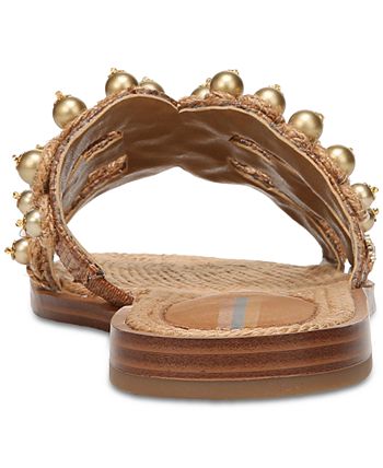 Sam Edelman Bay Soleil Embellished Slip-On Sandals - Macy's