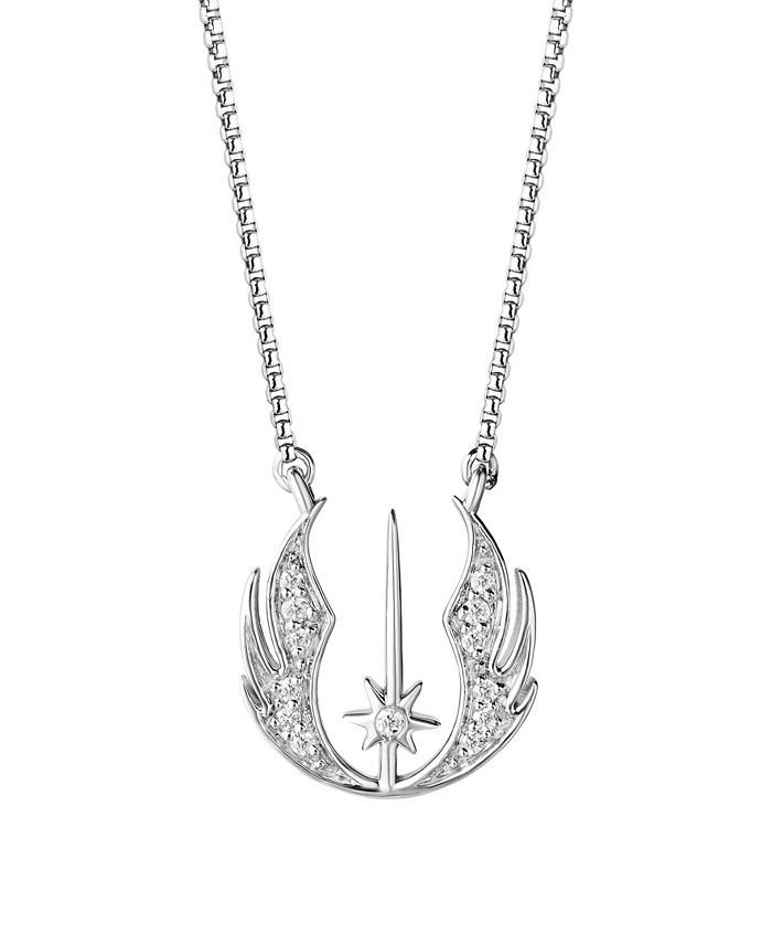 Star Wars The Jedi Order Diamond Pendant Necklace (1/10 ct. t.w.) in ...