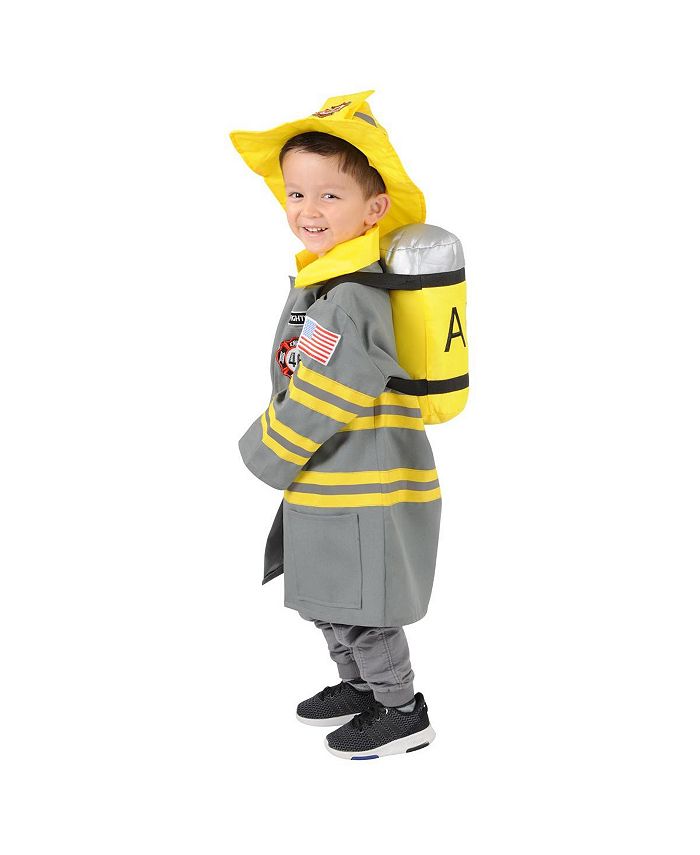 Kaplan Early Learning Firefighter Career Dramatic Play Dress Up Costume ...
