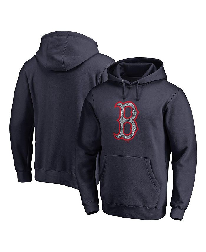 Fanatics Men's Navy Boston Red Sox Static Logo Pullover Hoodie - Macy's