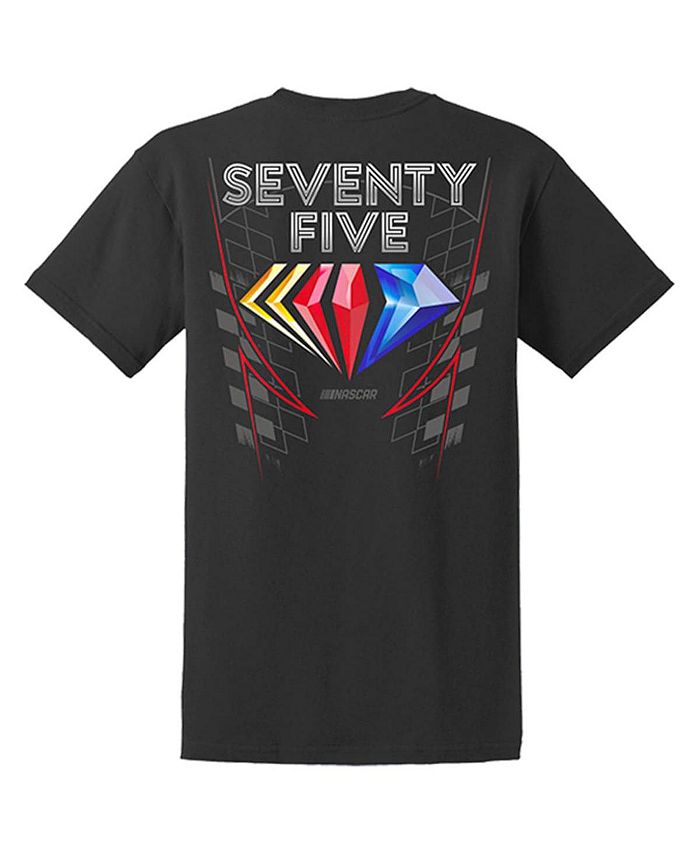 E2 Apparel Men's Black NASCAR 75th Anniversary T-shirt - Macy's
