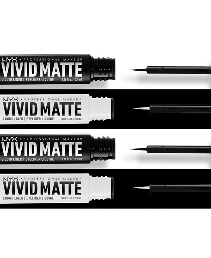 NYX Professional Makeup Vivid Matte Liquid Liner & Reviews - Makeup ...