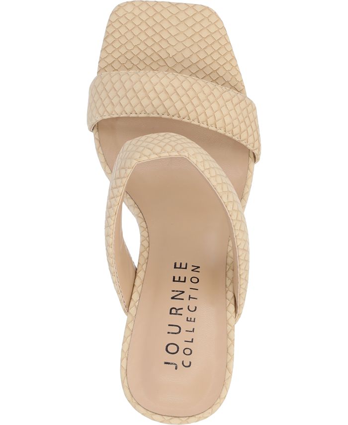 Journee Collection Women's Jaell Platform Sandals - Macy's