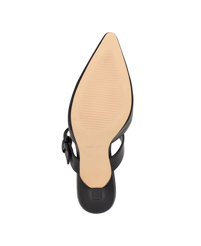 Nine West Women's Sanra Slip-on Heeled Mules - Macy's