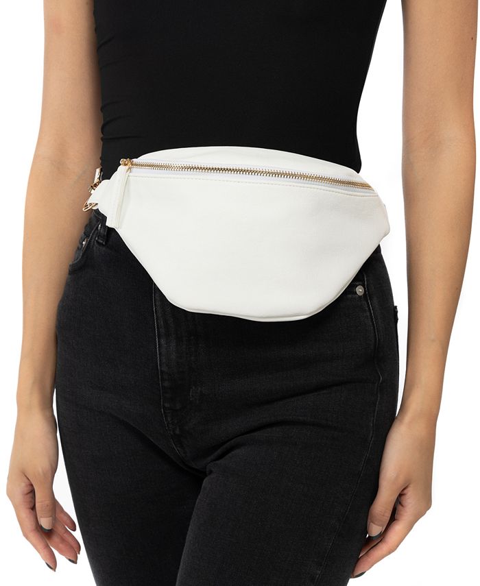I.N.C. International Concepts Bean-Shaped Fanny Pack With Interchangeable Straps, Created for ...