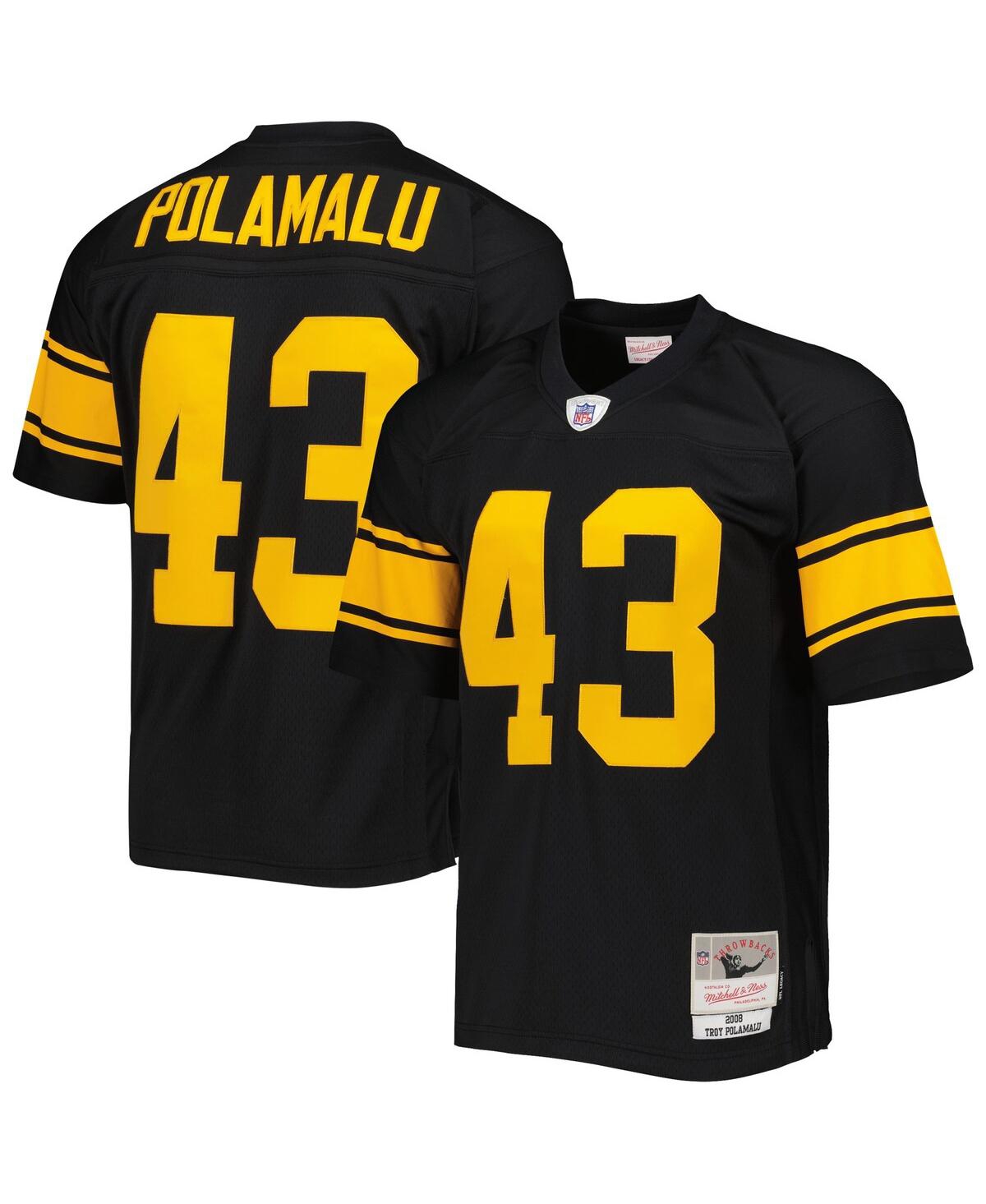 Click here for Mens Mitchell & Ness Troy Polamalu Black Pittsburg... prices