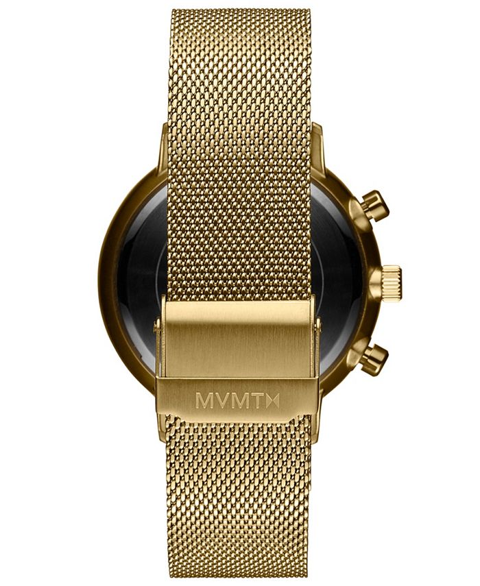 MVMT Men's Legacy Quartz Mesh Gold-tone Watch 42mm - Macy's