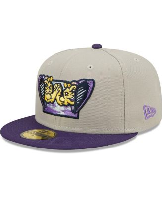 Men's New Era Gray Fort Myers Mighty Mussels Authentic Collection Team ...