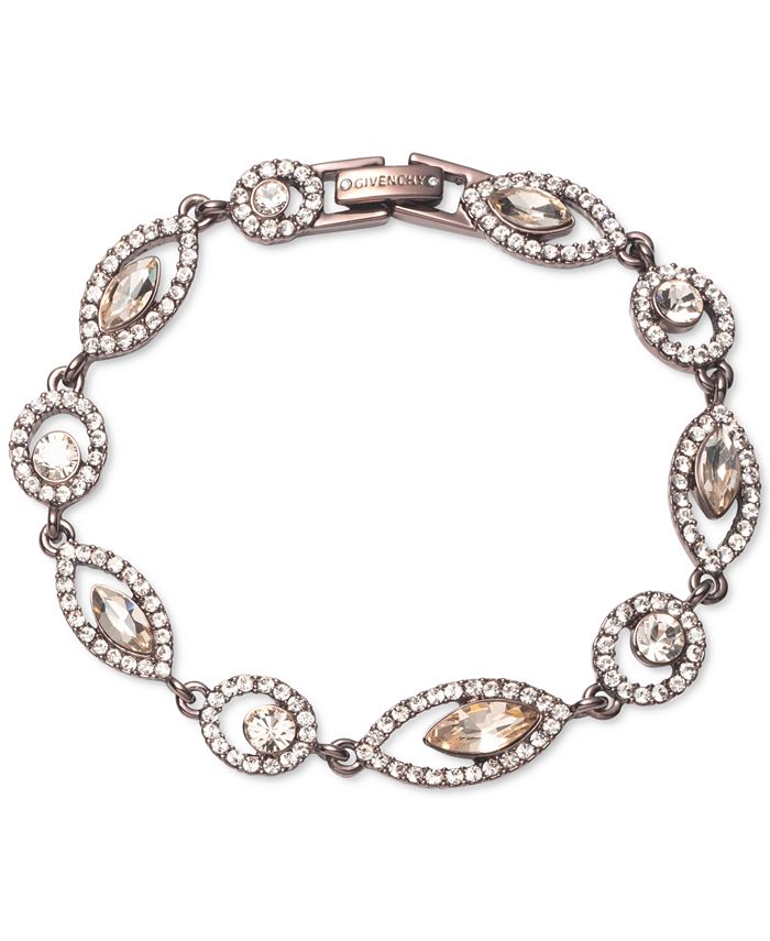 Givenchy Pavé & Mixed Crystal Flex Bracelet - Macy's