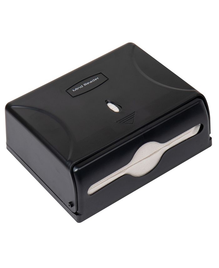 Mind Reader Multifold Paper Towel Dispenser, Paper Towel Holder ...