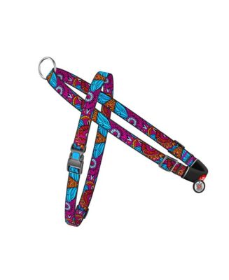 Nylon quick-release dog harness with QR passport, plastic fastex - Macy's