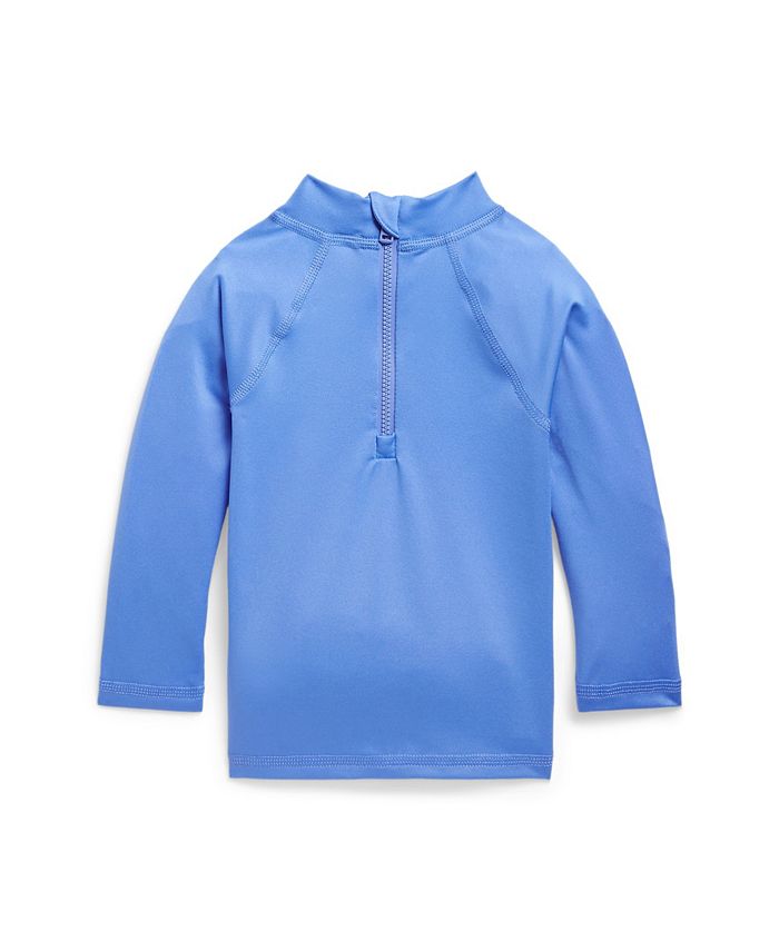 Polo Ralph Lauren Baby Boys Performance Stretch Jersey Rash Guard - Macy's