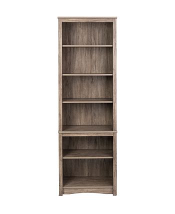 Prepac Tall 6-Shelf Bookcase - Macy's