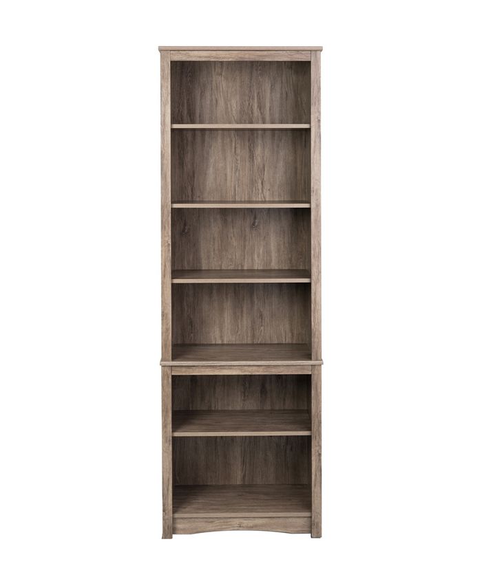 Prepac Tall 6-Shelf Bookcase - Macy's