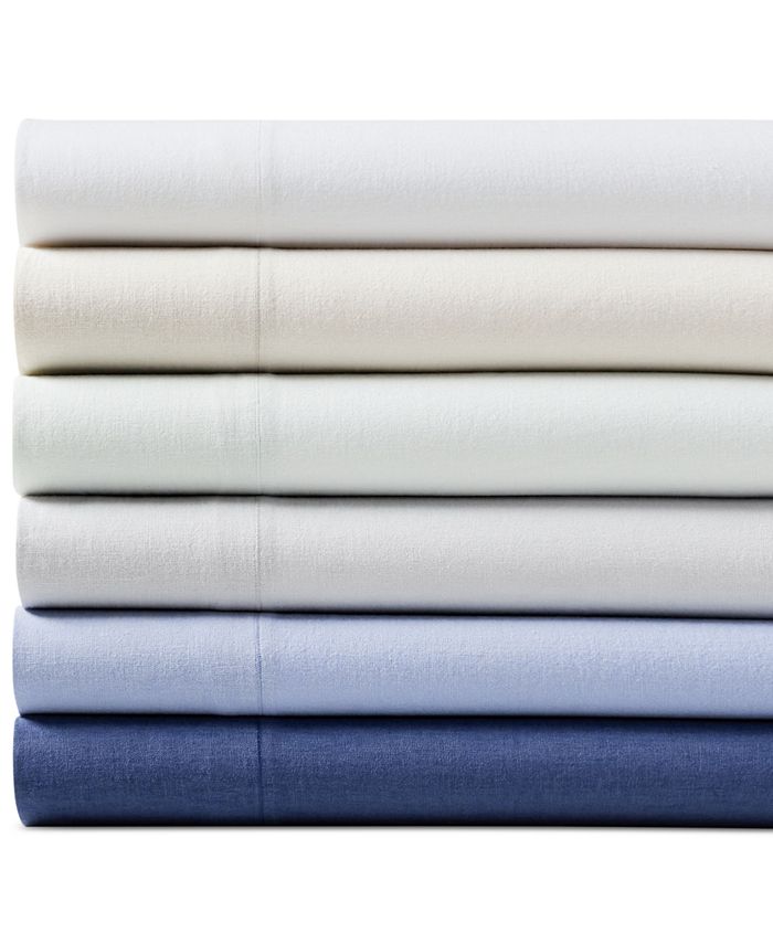 Lauren Ralph Lauren Kent Cotton-Linen Sheet Set, Queen - Macy's
