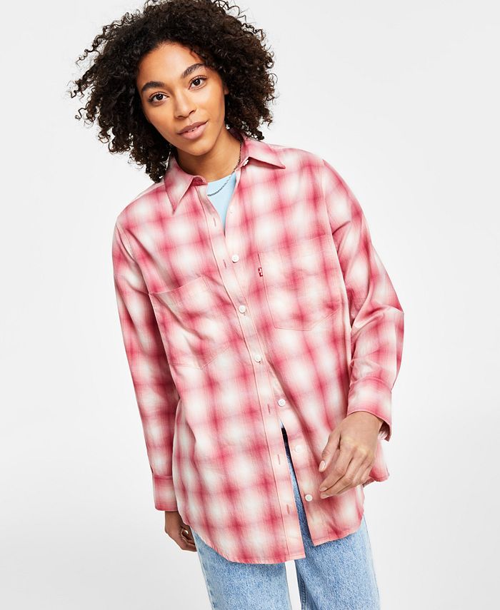 Levi's Women's Workwear Hasina Classic Cotton Tunic - Macy's