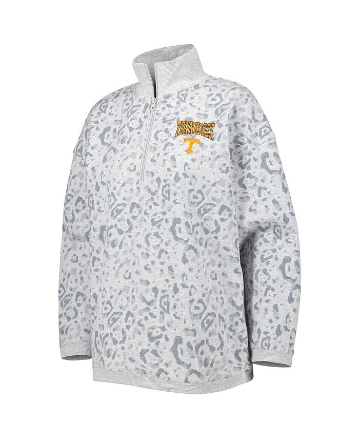 Gameday Couture Women's Heather Gray Tennessee Volunteers Leopard ...