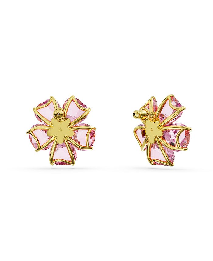 Swarovski Crystal Flower Florere Stud Earrings - Macy's