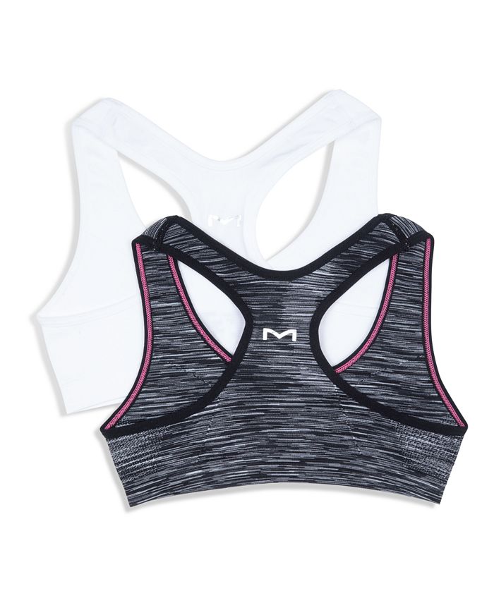 Maidenform Big Girls Seamless Racerback Sports Bra, Pack of 2 - Macy's