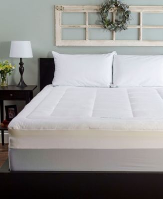 Isotonic Outlast 3" Memory Foam Mattress Topper - Macy's