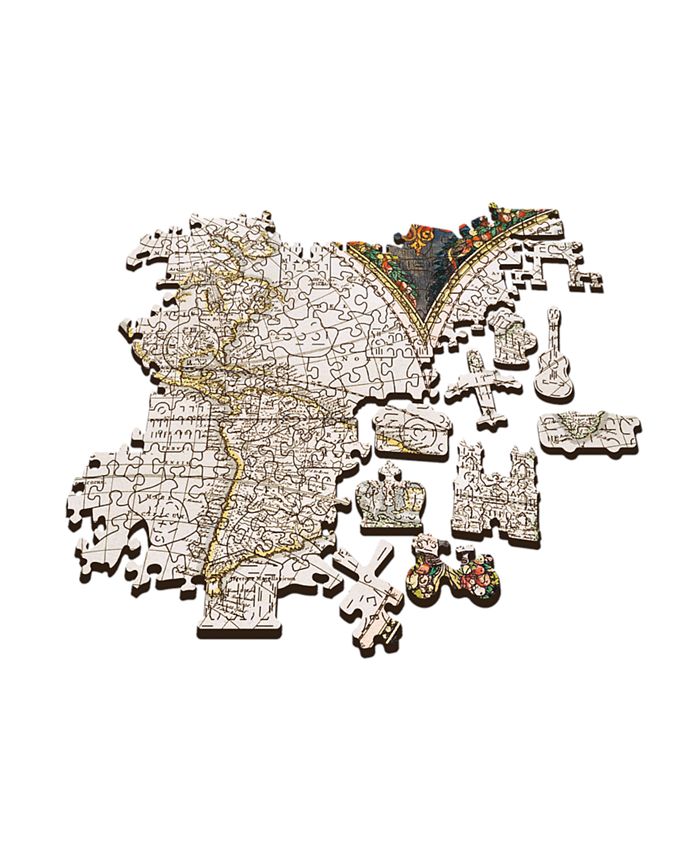 Trefl Wood Craft 1000 Piece Wooden Puzzle - Ancient World Map - Macy's