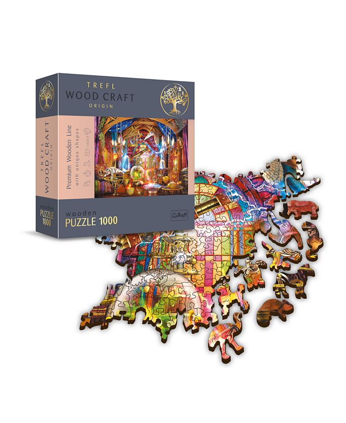 Trefl Wood Craft 1000 Piece Wooden Puzzle - Magical Chamber - Macy's