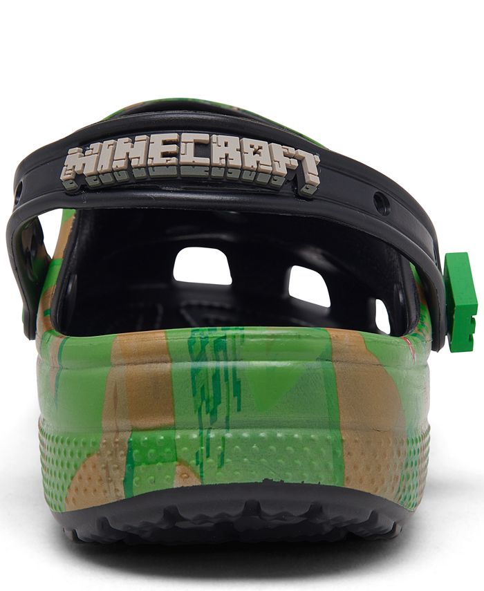 Crocs Men's Minecraft Classic Clogs from Finish Line - Macy's