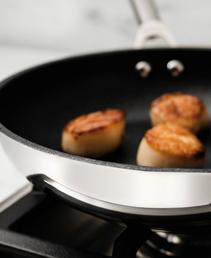 Ninja Foodi NeverStick Stainless 10.25" and 12" Fry Pan Set - Macy's